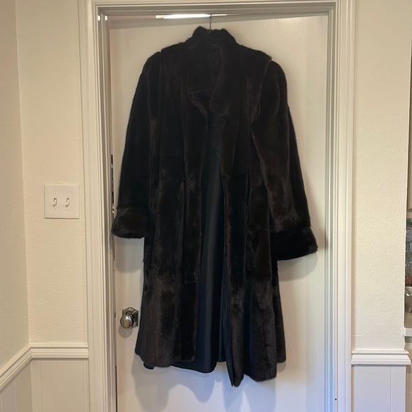 Turkis Tukku | Jackets & Coats | Turkis Tukku Mink Long Coat With ...